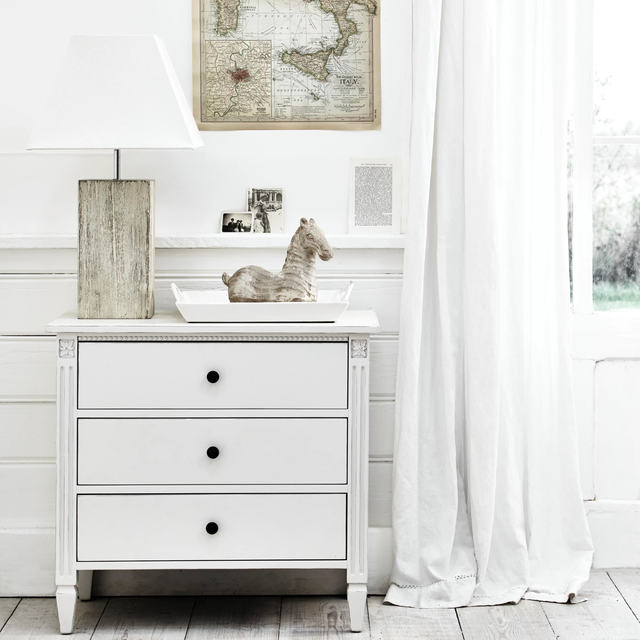 Larsson Low Chest Of Drawers - Neptune Bedroom Furniture