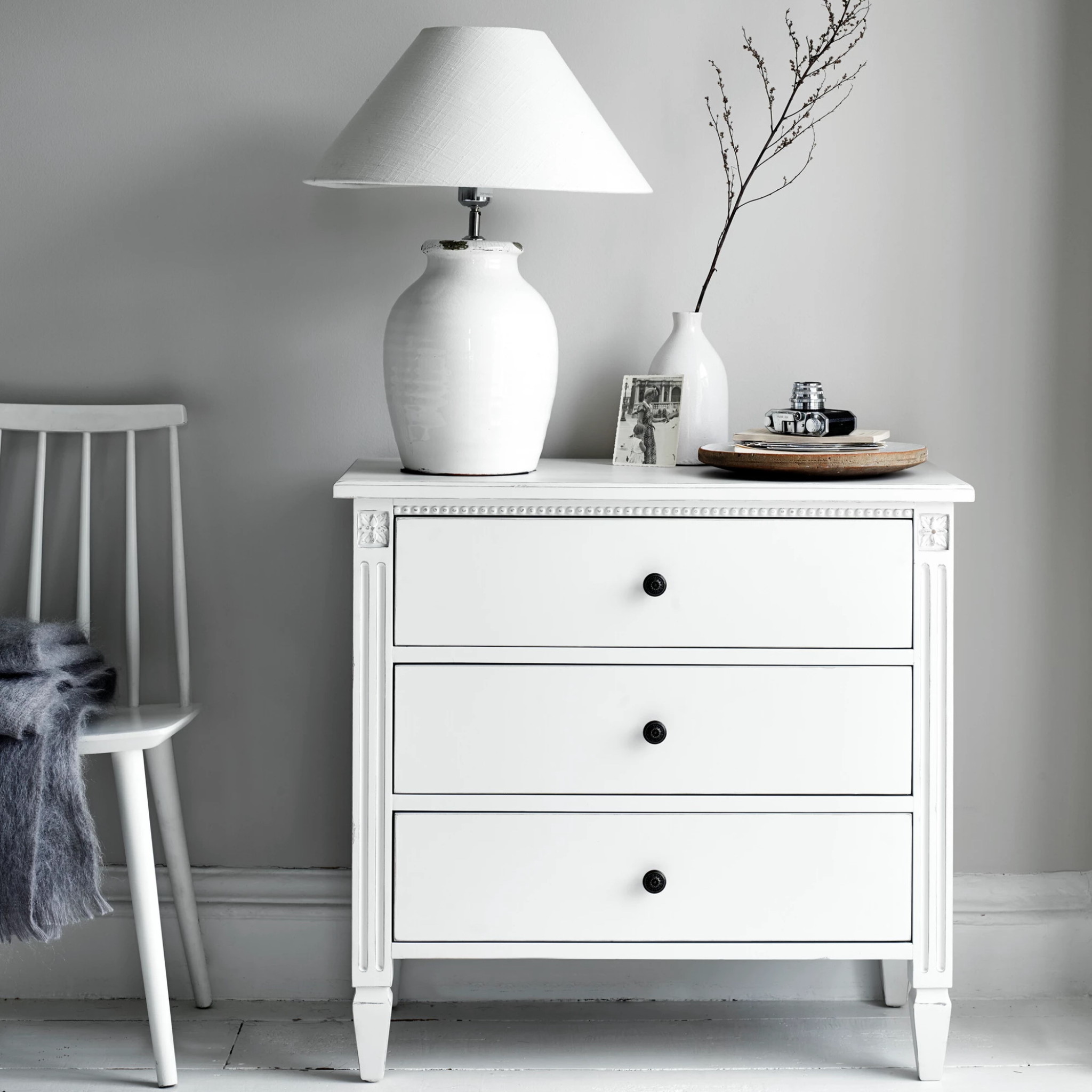 Larsson Low Chest Of Drawers - Neptune Bedroom Furniture